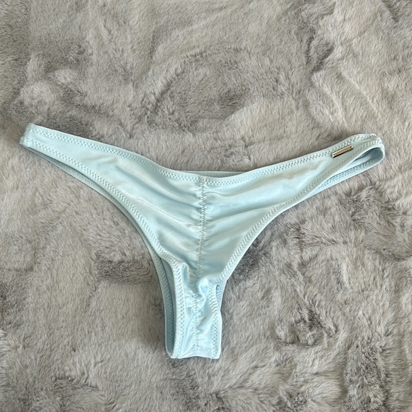 White Fox Boutique | Swim | White Fox Ruched Back Cheeky Bikini Bottom ...